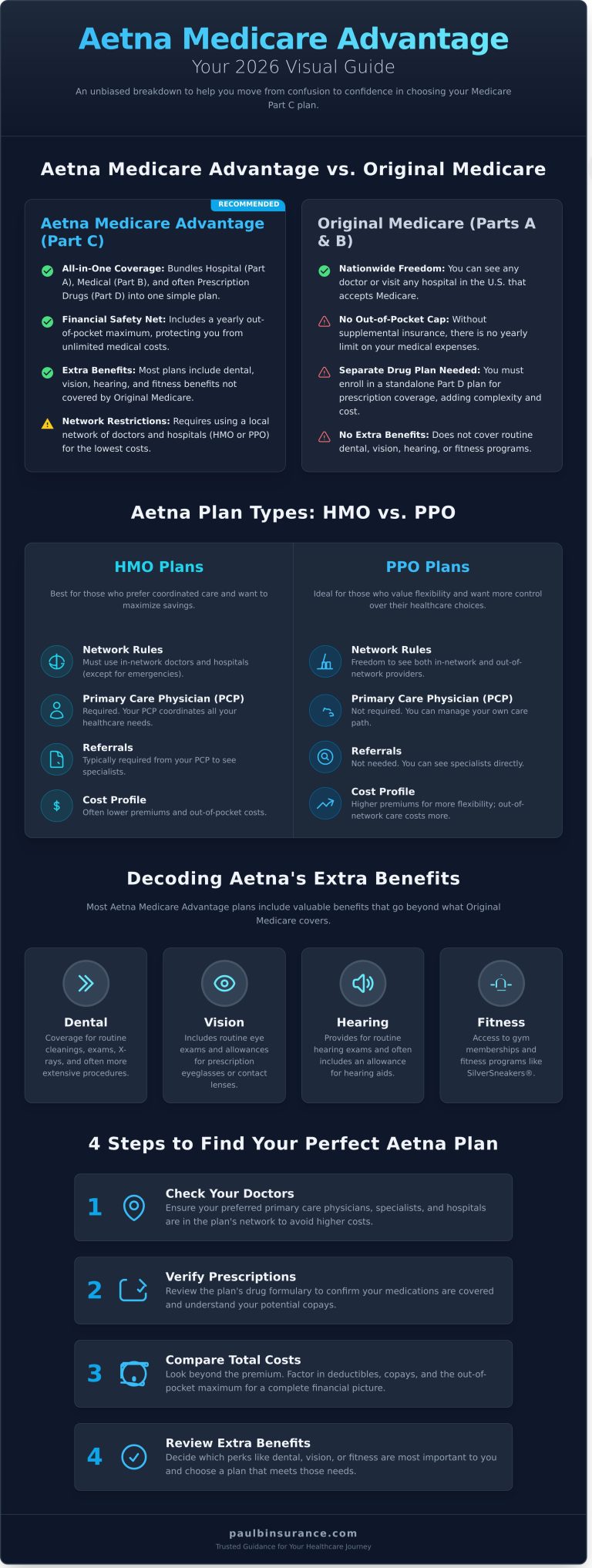Aetna Medicare Advantage Plans (2026): An Unbiased Review - The Modern ...