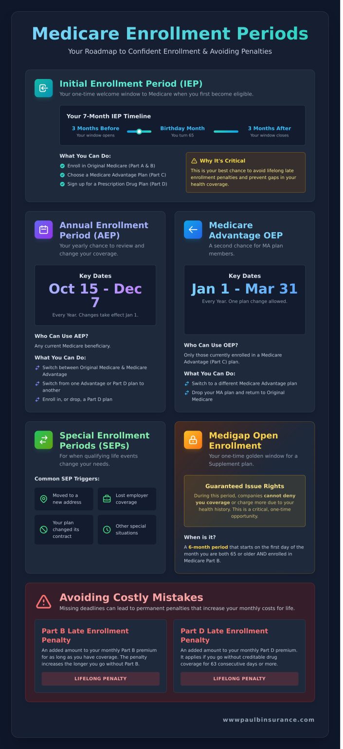 Medicare Enrollment Periods: Your Simple Guide to Every Key Date - The ...