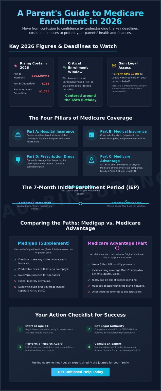 Help for Parents with Medicare Enrollment: A 2026 Guide for Adult Children